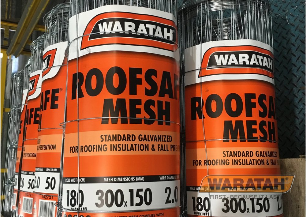 Roofsafe Mesh | View the Range | Waratah Fencing