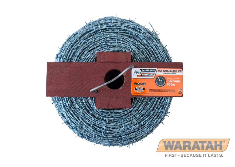 Longlife High Tensile Barbed Wire | Fence Wire | Waratah Fencing