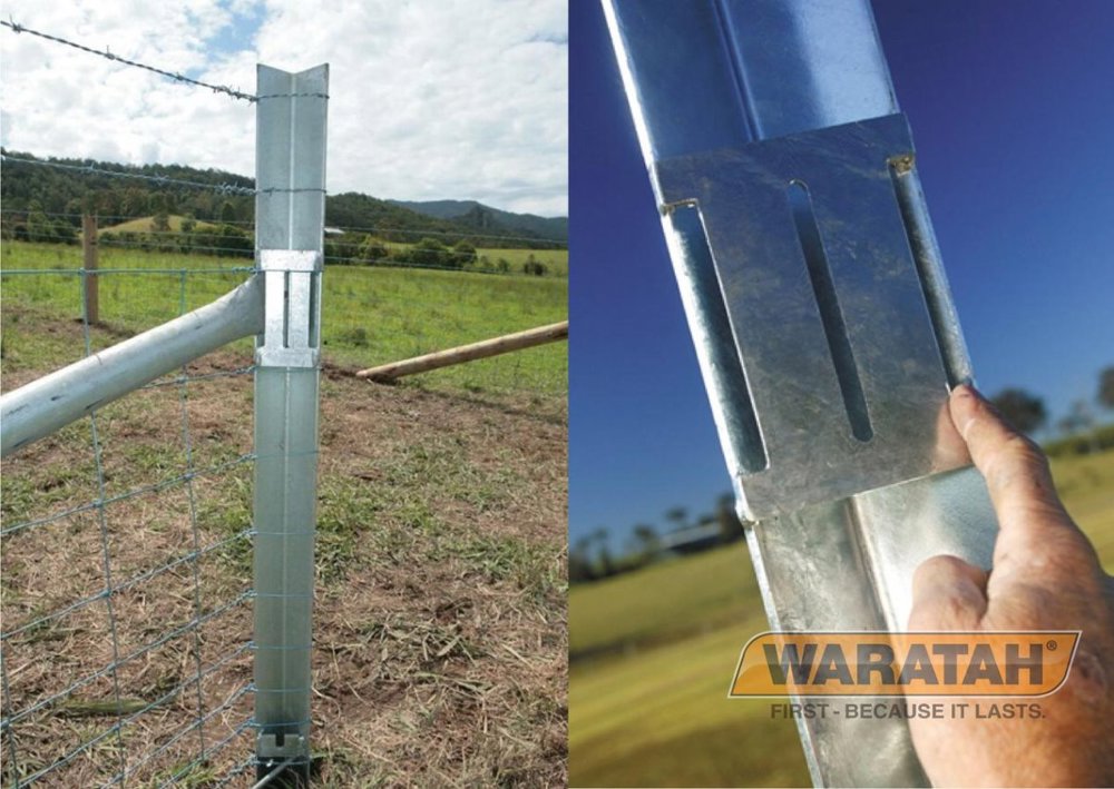 Ezy-Slot Strainer Post | Strainer Assemblies | Waratah Fencing