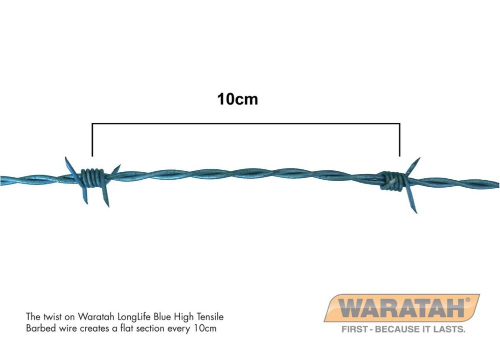 Longlife High Tensile Barbed Wire | Fence Wire | Waratah Fencing