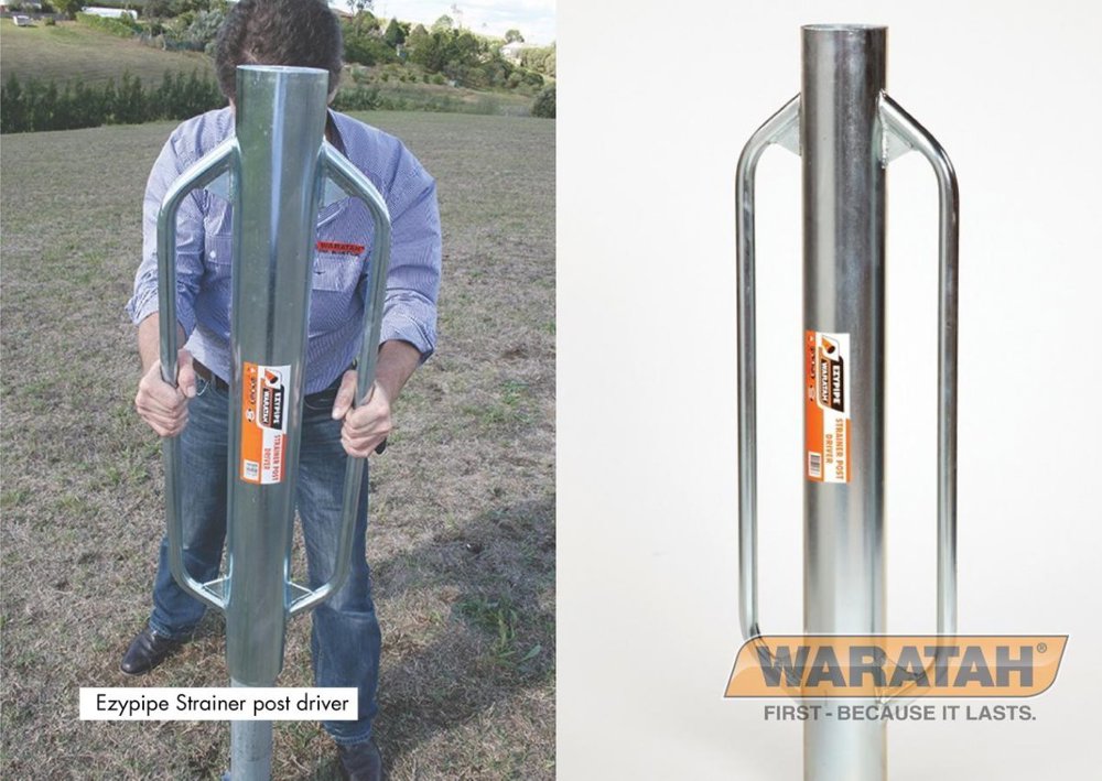 Ezypipe Strainer Post | Strainer Assemblies | Waratah Fencing