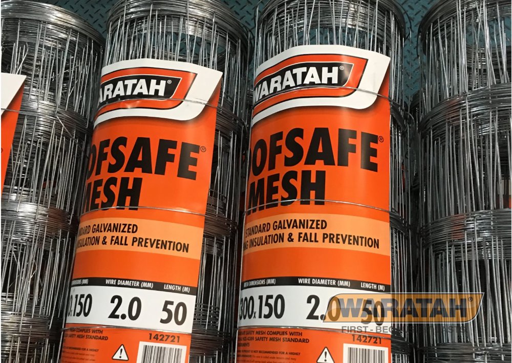 Roofsafe Mesh | View the Range | Waratah Fencing
